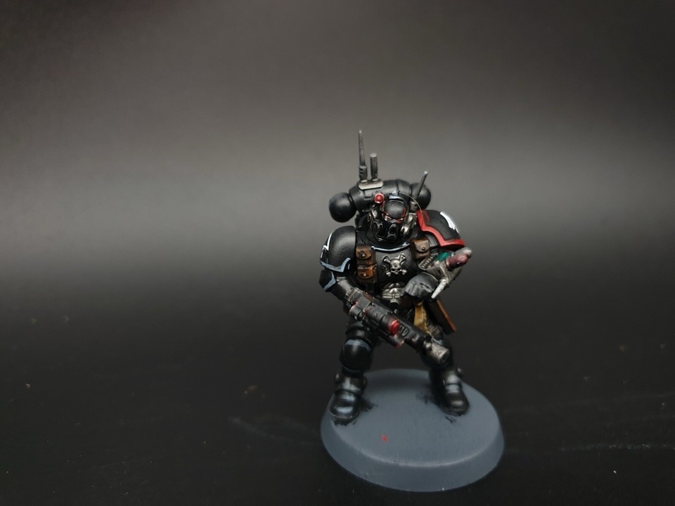 Warhammer 40k space marine Vanguard Phobos Army pro painted Raven Guard ...