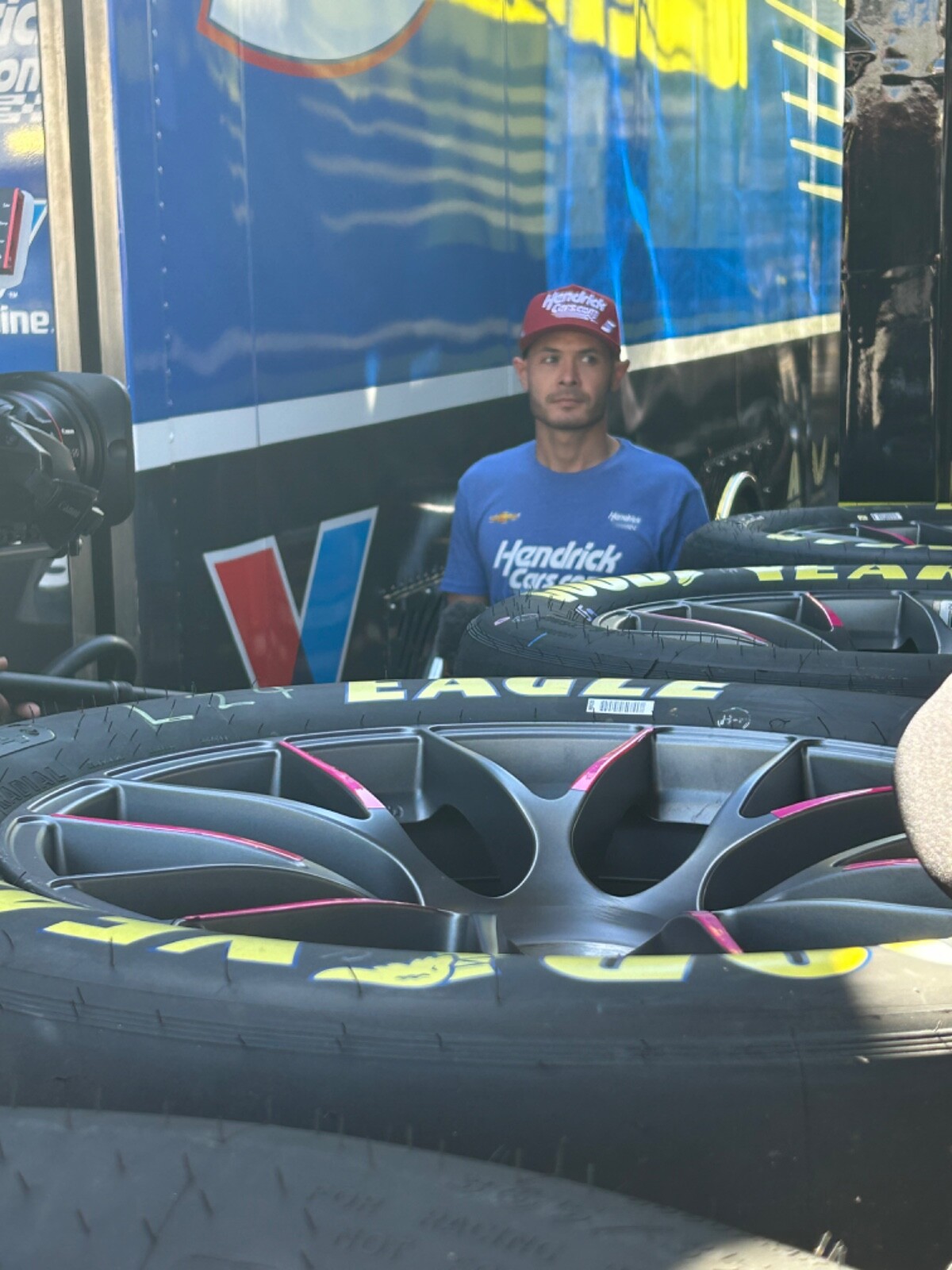 "VERY RARE" KYLE LARSON AUTOGRAPHED RUBY RED HENDRICK 40th ANNIVERSARY ...