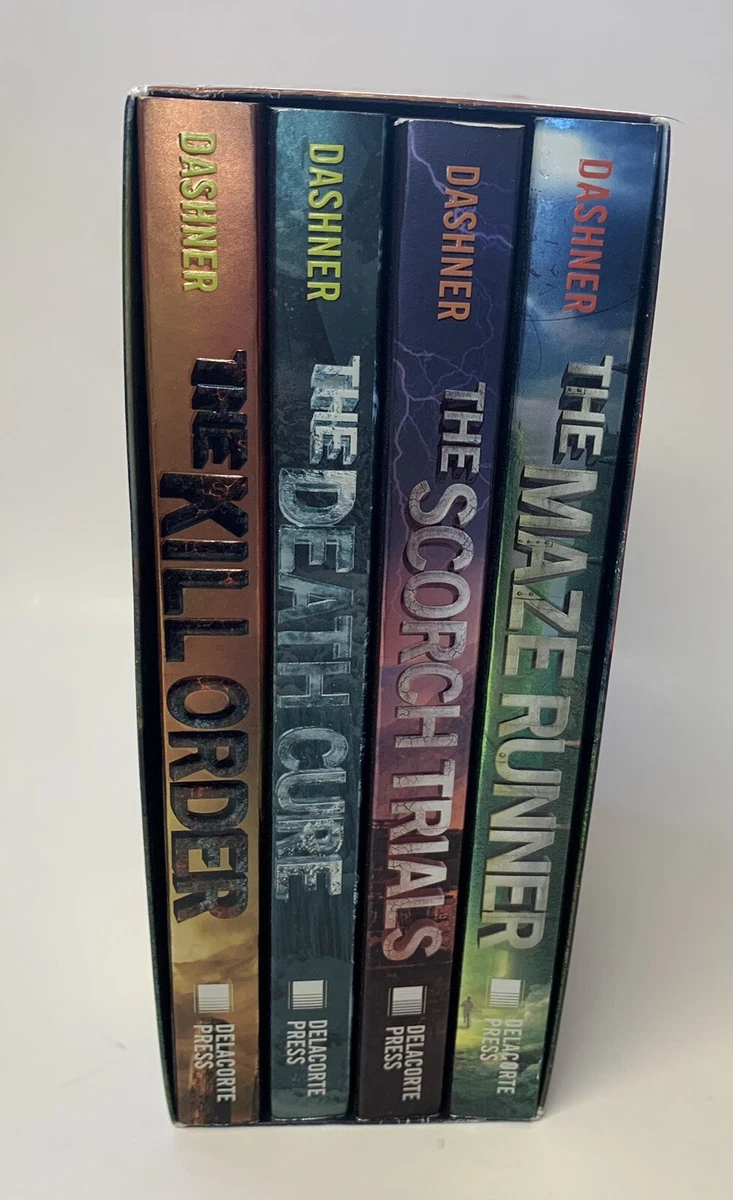 The Maze Runner Series Complete Collection Boxed Set, 55% OFF