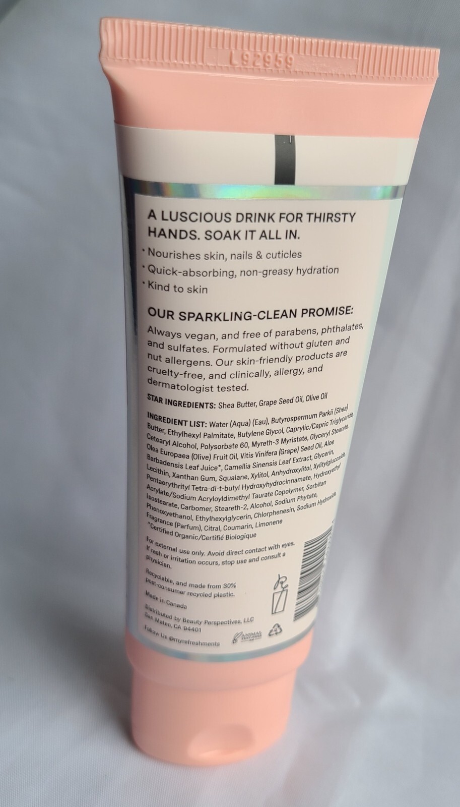 Hand Cream Refreshments Luscious Coconut Colada 2 Ounces | eBay