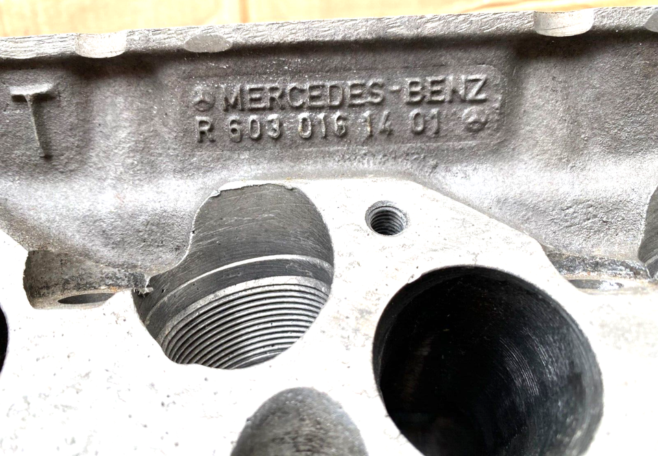 Mercedes OM603 Turbo Diesel Cylinder Head 300SD 300SDL 350SDL S350D 300 ...