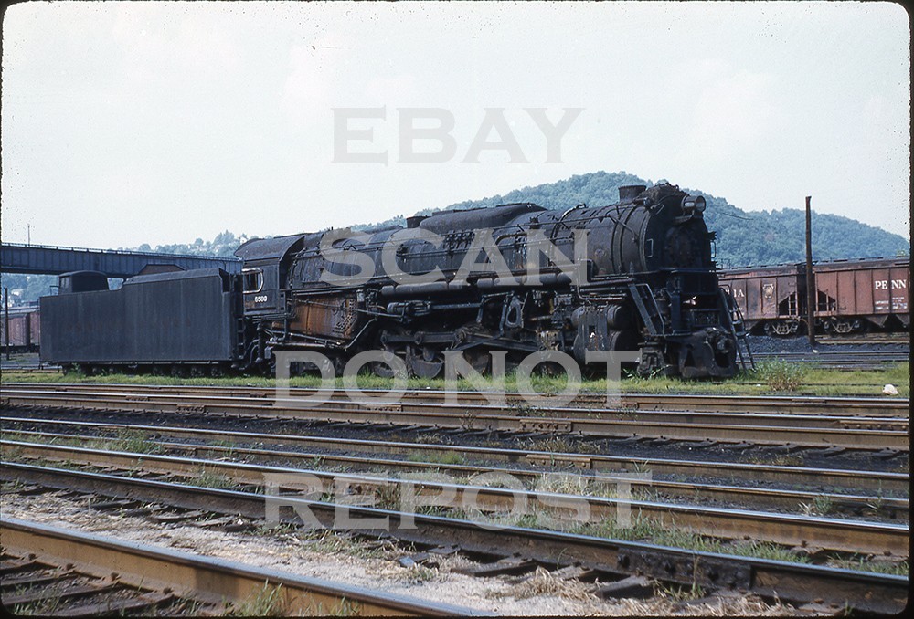PRR Pennsylvania Class J1a 2-10-4 No. 6500 @ Sharpsburg, PA 1959 ...