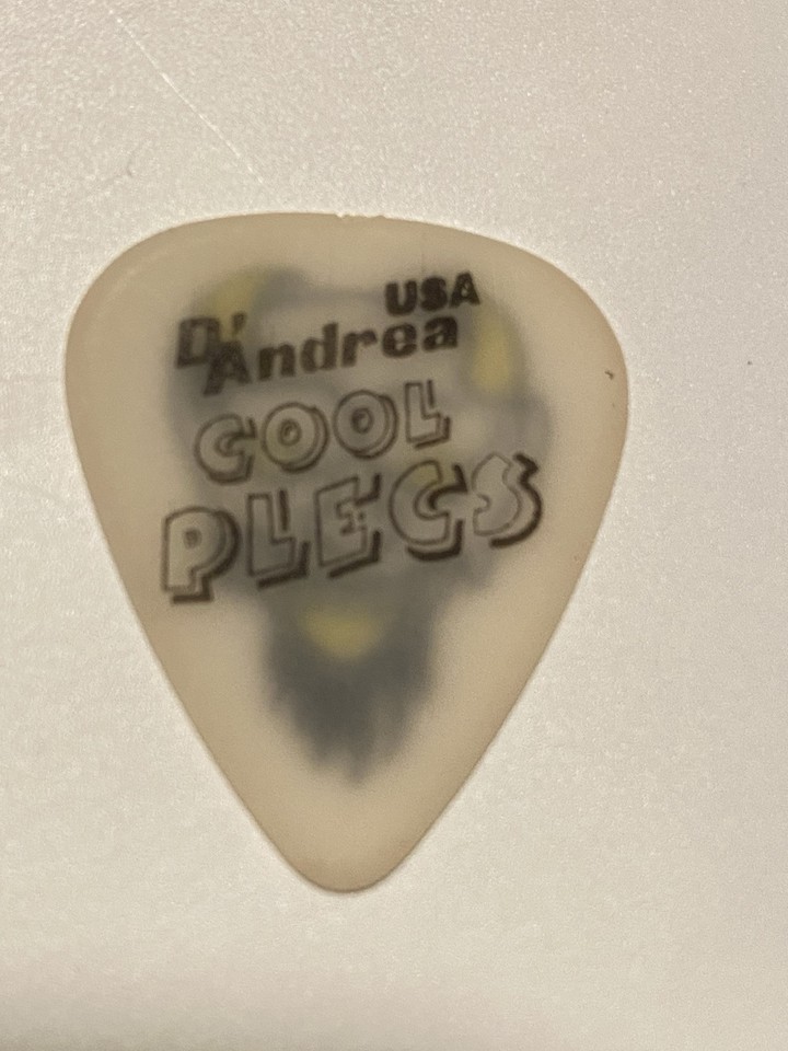 Vintage D'Andrea Cool Plecs-Art Series 1990’s-Yellow Devil on White ...