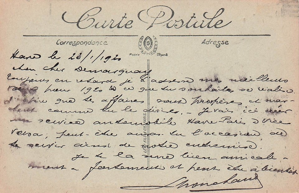 76 LE HAVRE LE BOULEVARD ALBERT IER ET LA NOUVELLE JETEE | eBay