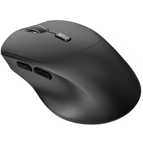 Bluetooth Silent Mouse, Ergonomic Computer Mouse with Side Buttons, BT4 ...