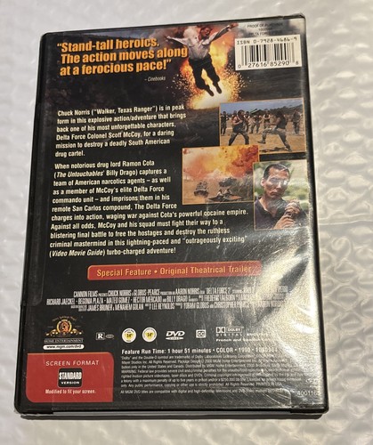 Delta Force 2 DVD MGM Chuck Norris Standard Version New Factory Sealed ...