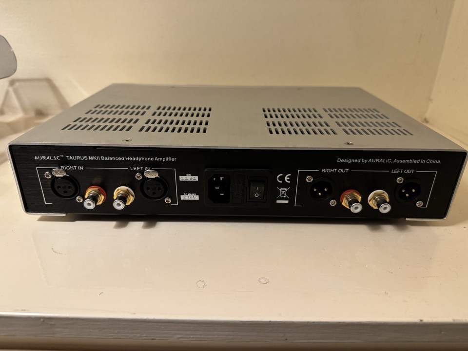 Auralic Taurus MKII class A MK2 4.5W Balanced Headphone Pre Preamp ...