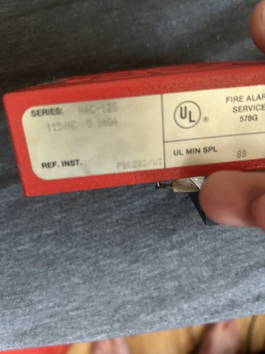 Cerberus Pyrotronics HAC-120 Fire Alarm Horn | eBay