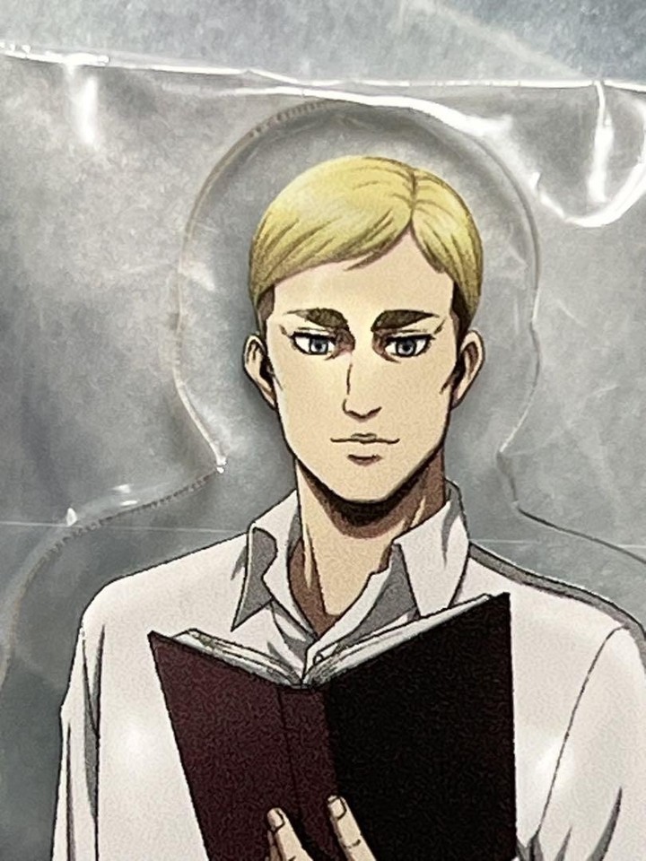 Attack on Titan Erwin Smith Acrylic Stand Princess Café Collaboration ...