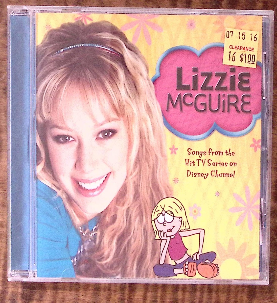 Lizzie Mcguire Music Cd Songs From The Disney Channel Tv