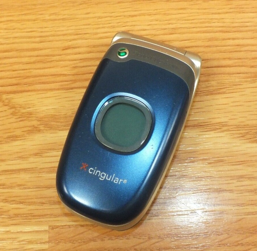 Sony Ericsson Z300a Blue (Cingular) Flip Phone Cell Phone **READ** | eBay