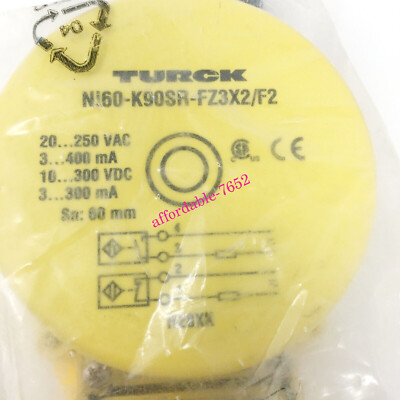TURCK NI60-K90SR-FZ3X2 /F2-Wire AC DC NonEmbeddable Rectangular ...