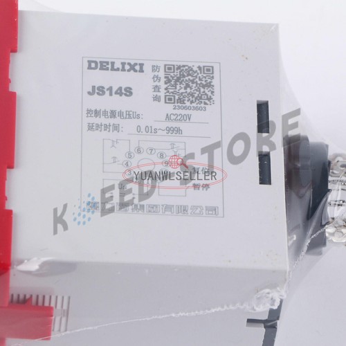 1PCS New DELIXI Digital Display Time Relay JS14S 220V 0.1-99.9H | eBay