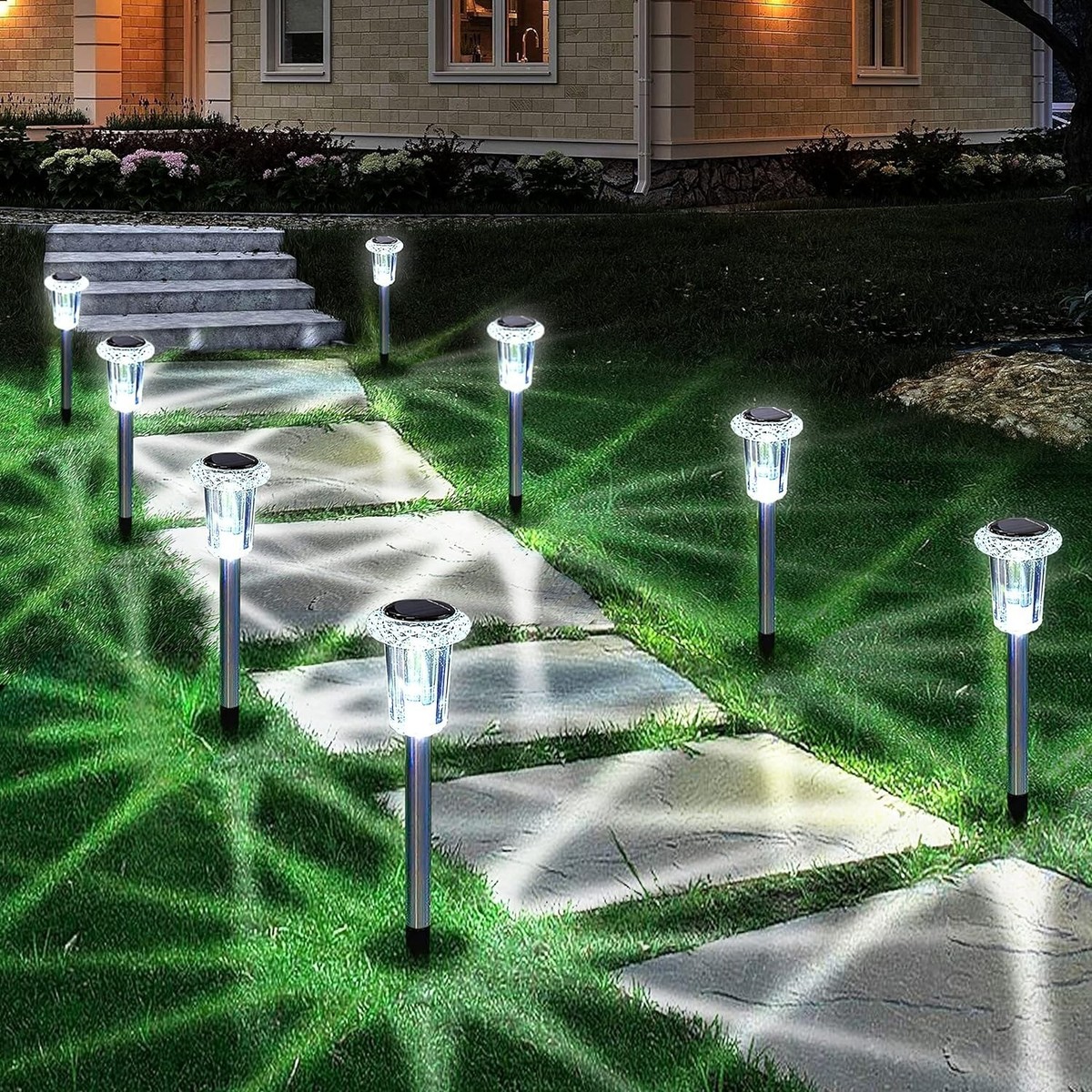 Paneles Solares Para Jardines Luminaria Led Solar 60W De Potencia Para