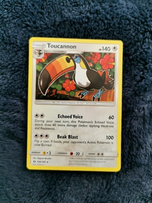 TOUCANNON 108/149 | ⭐ | SUN & MOON | Pokemon Cards TCG | MINT • | eBay ...
