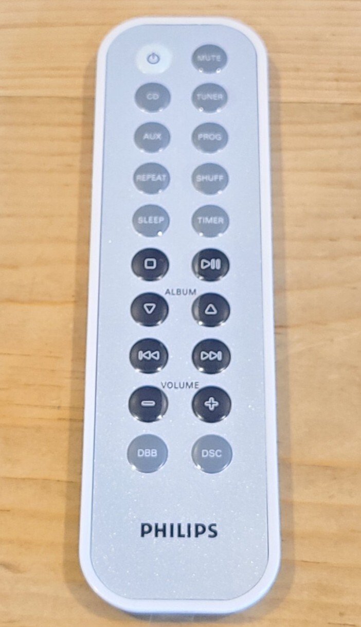 GENUINE PHILIPS MC108 MCM108DB/37B AUDIO REMOTE for MC108/93 MCM138D ...