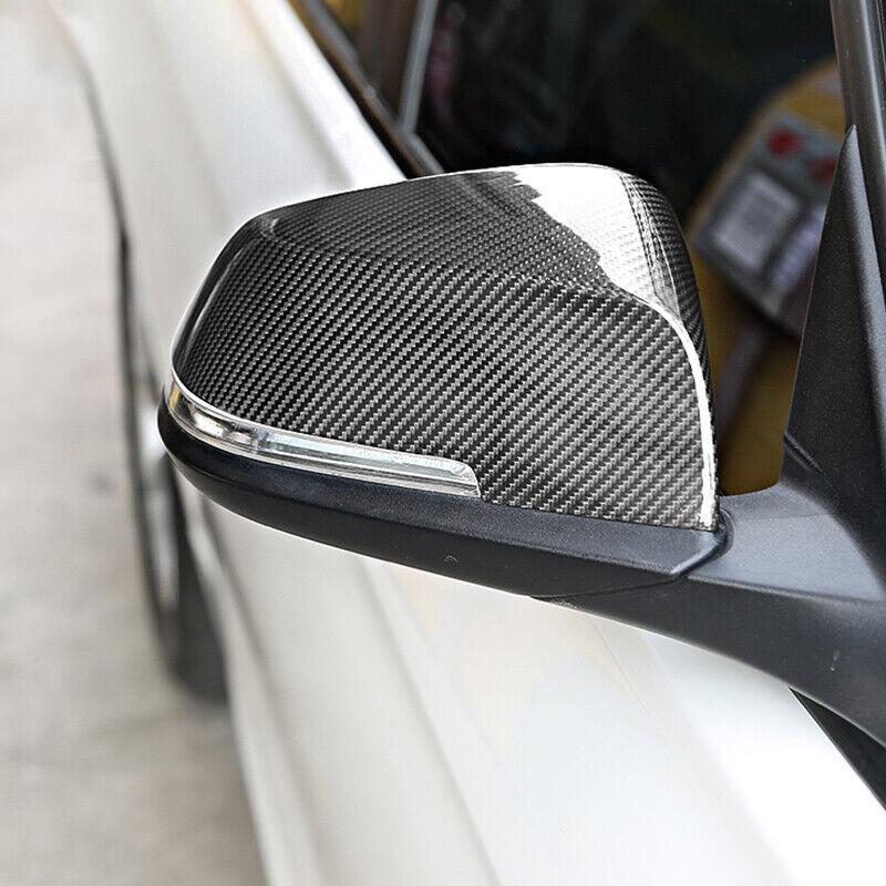 For 2013-2019 BMW F30 F35 Real Carbon Fiber Exterior Rear View Mirror ...