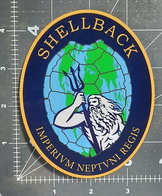 SHELLBACK NAVY Vinyl Car Window Decal | eBay