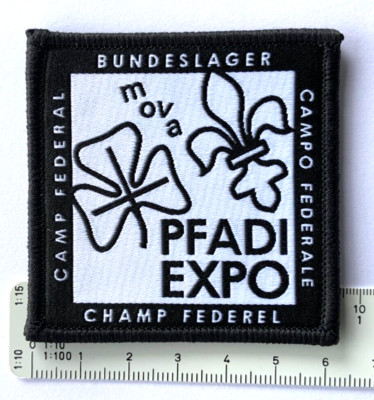 2022, Badge, Swiss Scouts National Camp, Pfadi EXPO (Prototype, design ...