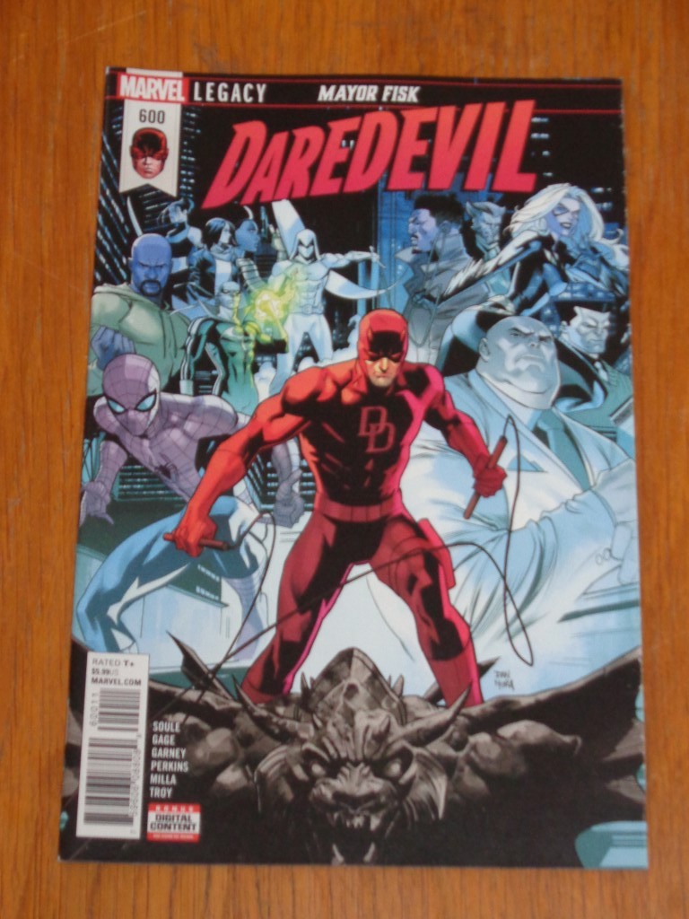 DAREDEVIL #600 MARVEL COMICS MAY 2018 NM (9.4) | eBay UK