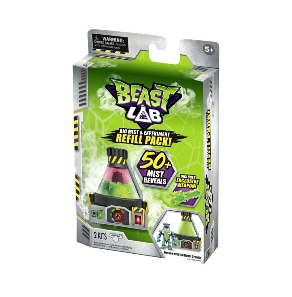 Beast Lab Refill Pack 50+ Mist Reveals For Hot New Toy Boys Interactive ...