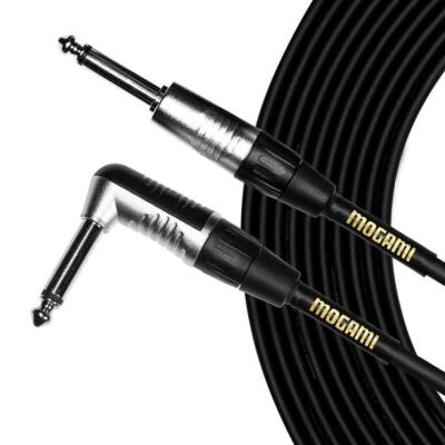 Mogami CorePlus Instrument Core Plus Cable 1/4" TS Straight Right-Angle ...