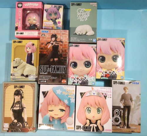 SPY x FAMILY Figure Huge lot Qposket Anya Loid Yor bandai sega forger ...