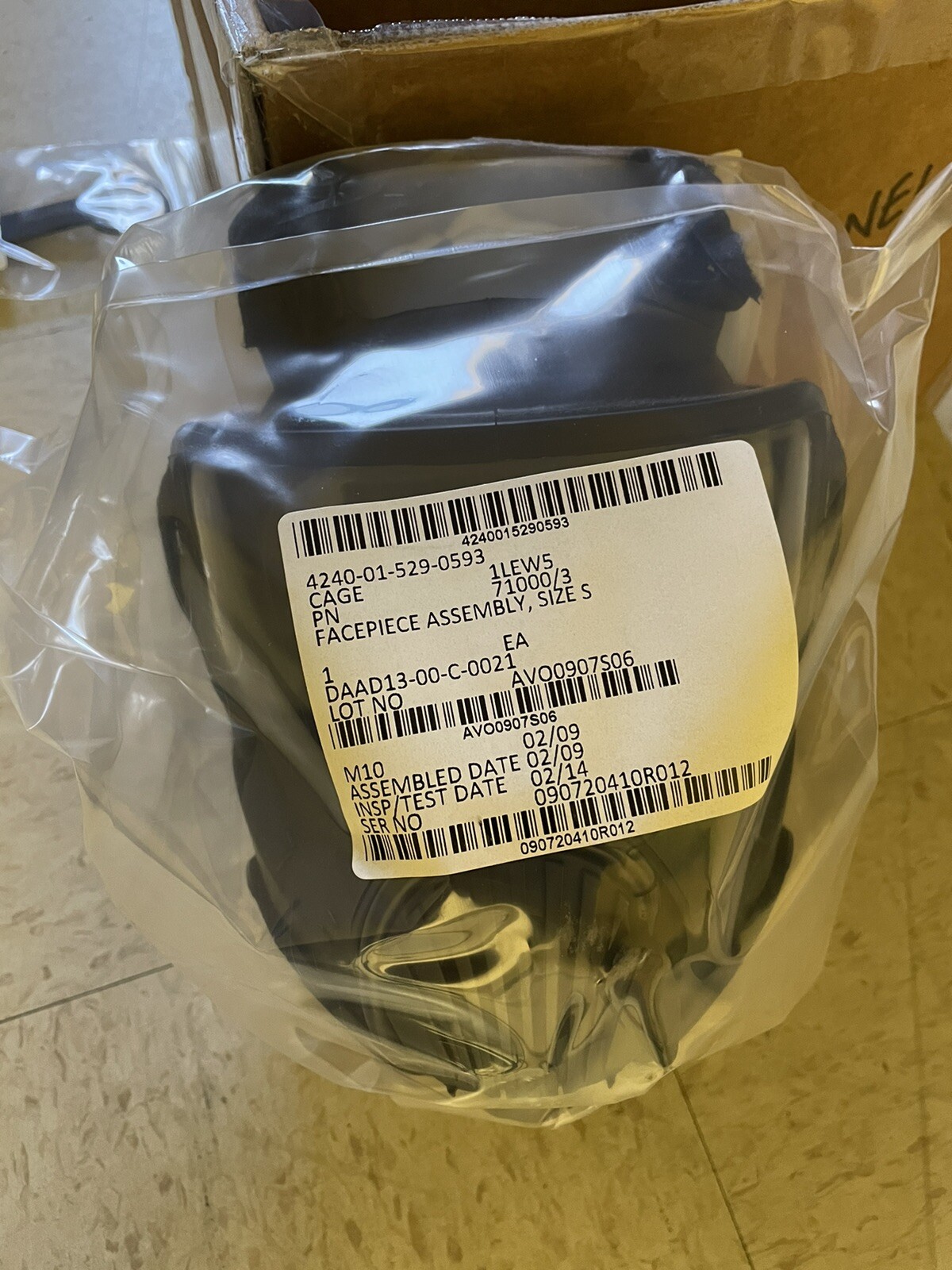 Chemical Mask System (NSN: 4240-01-512-4429) | eBay