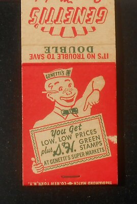 1940s Genetti's Super Market Freeland Tamaqua Lehighton Hazleton PA ...