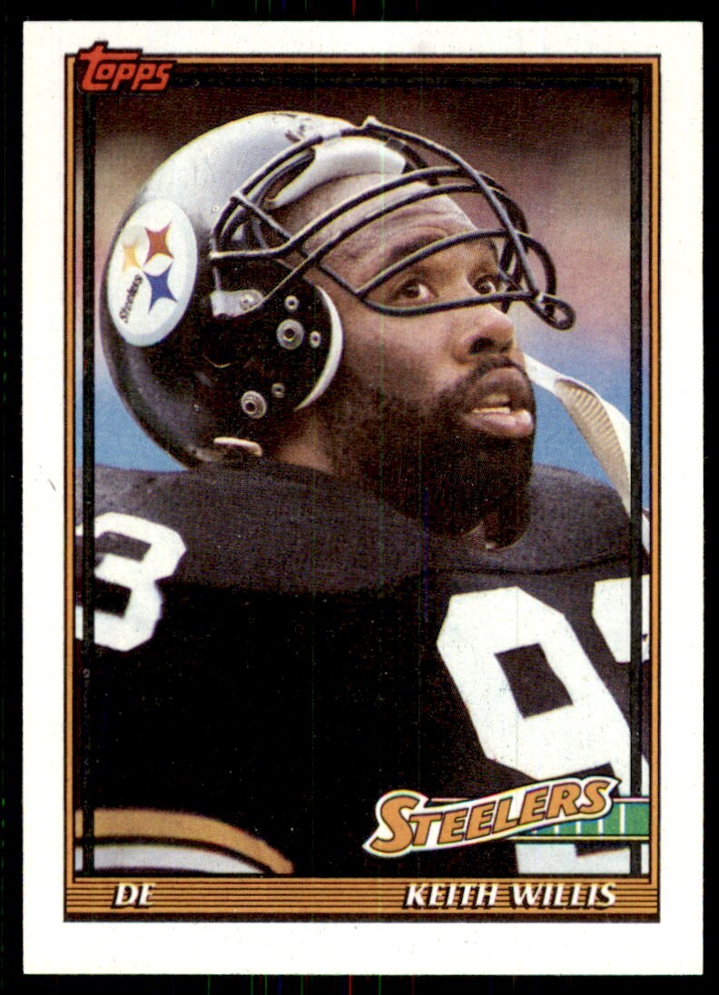 1991 Topps Keith Willis Pittsburgh Steelers #306 | eBay