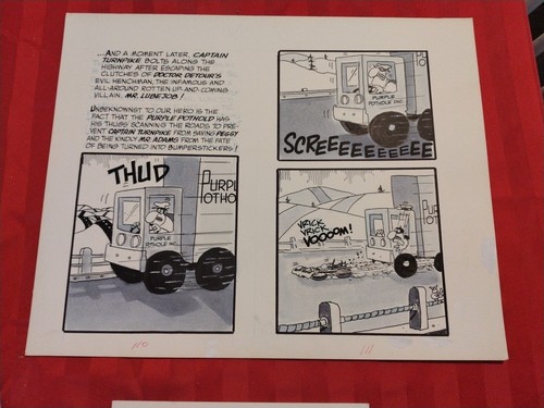 Original Artwork For Mad Book Of Almost SuperHeroes By Duck Edwing | eBay
