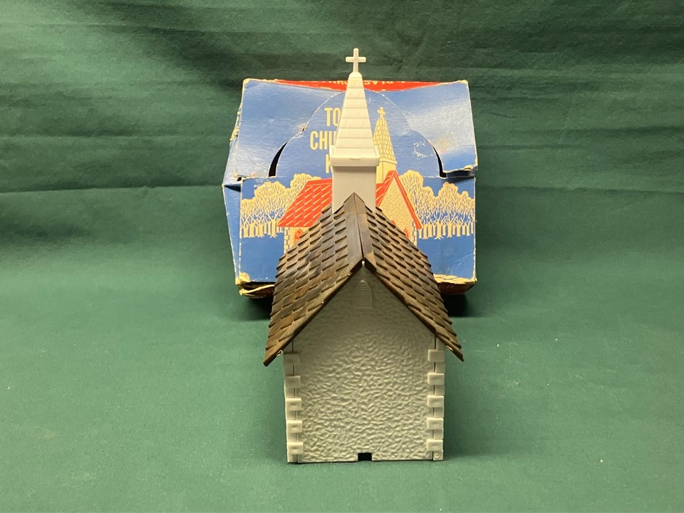 Plasticville CC7 Toy Church Kit in Original Box | eBay