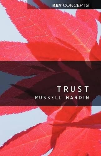 Russell Hardin Trust (Paperback) Key Concepts 9780745624655 | eBay ...