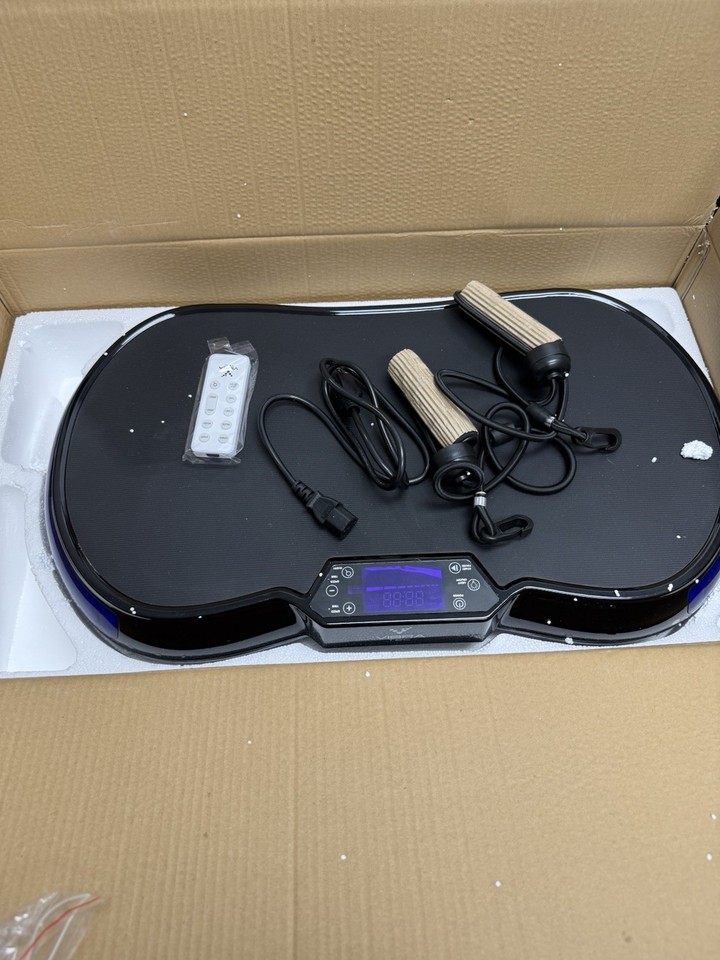 VibraTec Platform Workout Vibration Plate in Black Vibra Tec Brand New ...