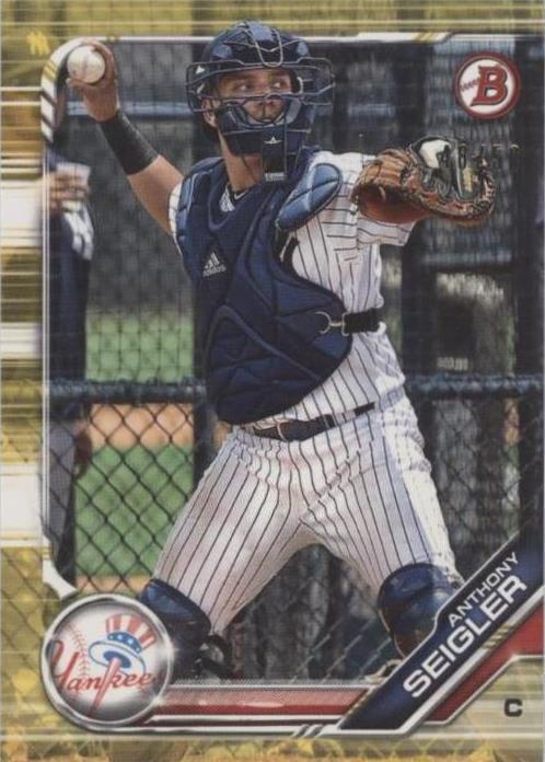 2019 Bowman - Prospects Anthony Seigler #BP-46 Gold /50 (RC) for sale ...