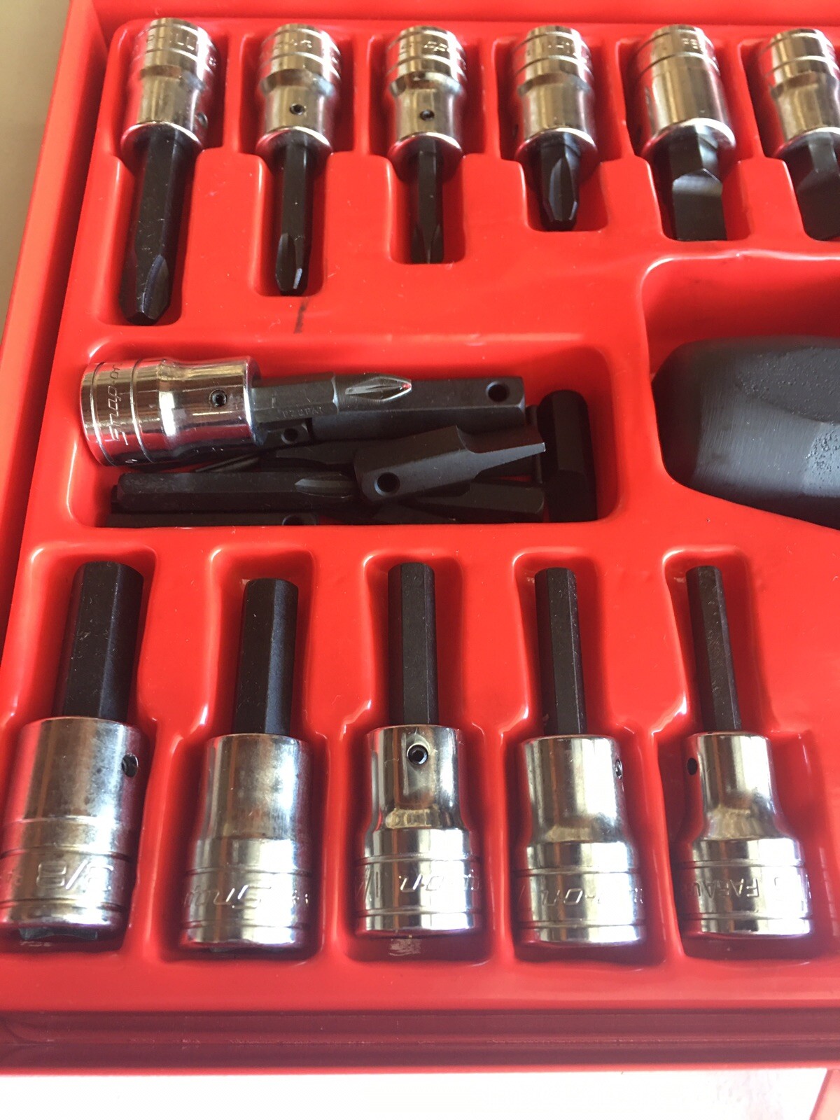 Snap on PIT120 3/8 Drive Impact Set Driver Snapon Snap-on Fr42b Pit 120 ...