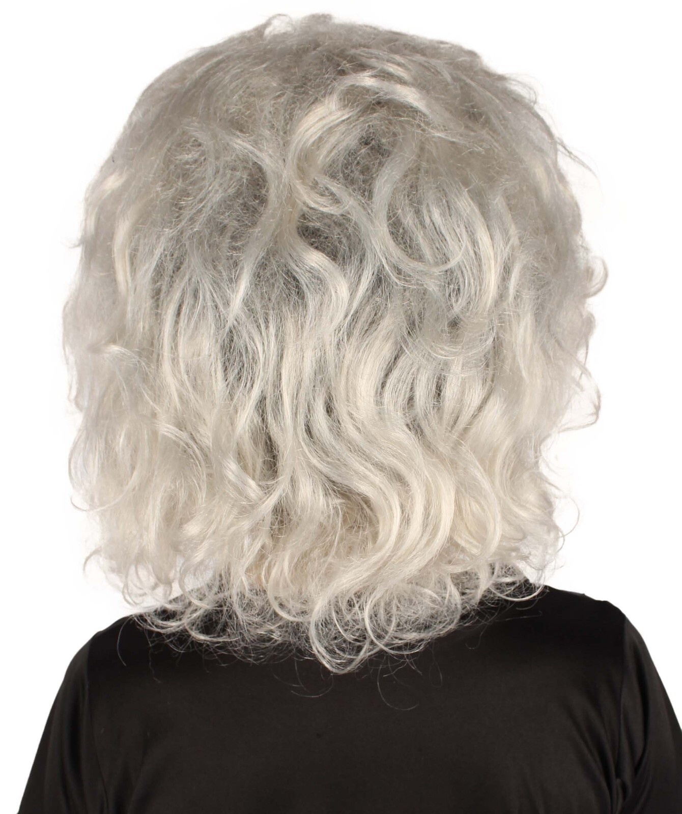 Adult Unisex Drag Queen Grey-black Beehive Wig, Non-flammable Synthetic ...