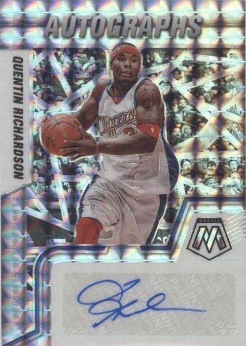 2021-22 Panini Mosaic - Autographs Mosaic Quentin Richardson #AM-QTR ...