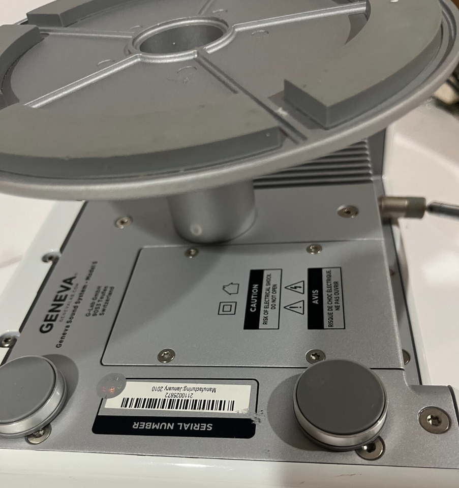 Geneva Lab Sound System Model S Docking System With Remote and Manual ...