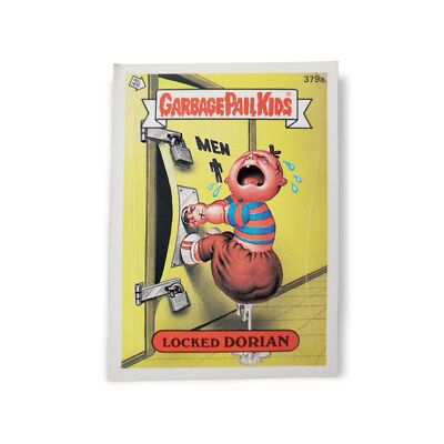 1987 Topps Garbage Pail Kids Series 10 #379a Locked Dorian Red Garbage ...