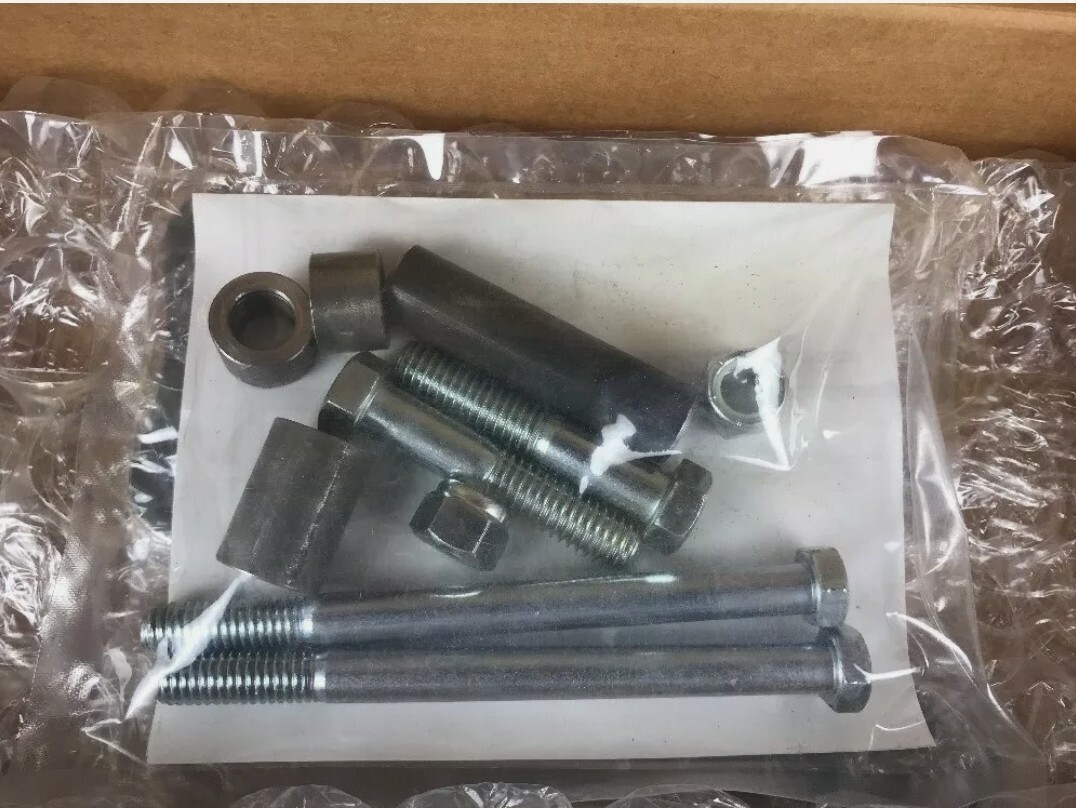 Alan Grove 308 Bracket Kit Set Alternator A/C Air Compressor SBC LWP 87 ...