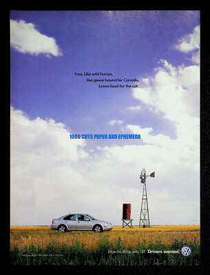 Volkswagen Jetta Sedan Car 2003 2002 2001 Trade Print Magazine Ad ...