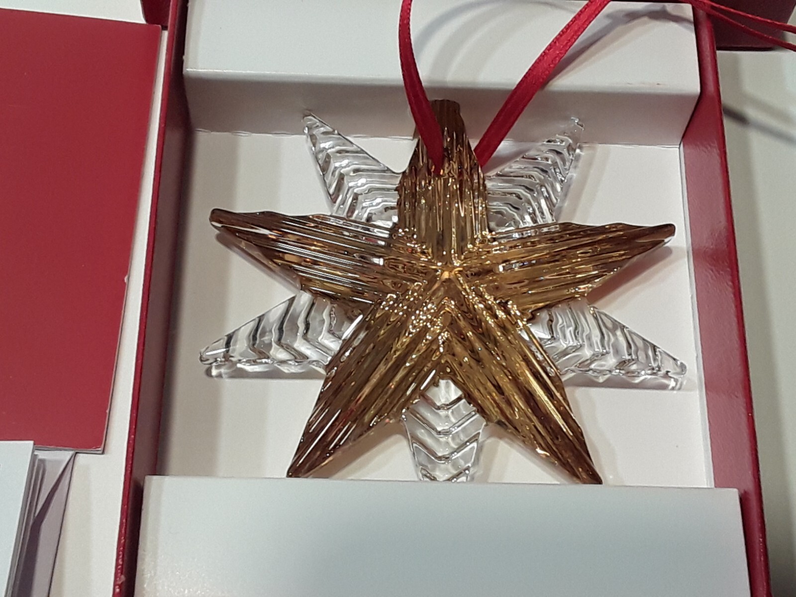 BACCARAT NOEL 2021 GOLD ANNUAL ORNAMENT NEW WITH BOX | eBay