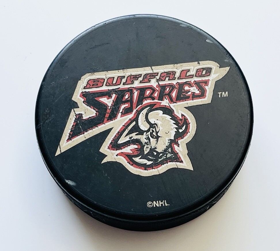 Buffalo Sabres Goathead 1999 Logo Team Red Black Vintage NHL Collectors ...