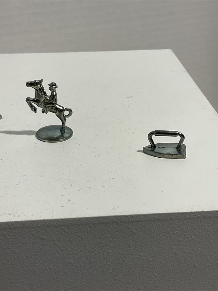 Monopoly, Metal, Thimble, Wheelbarrow, Horse, Iron- Game Replacement ...