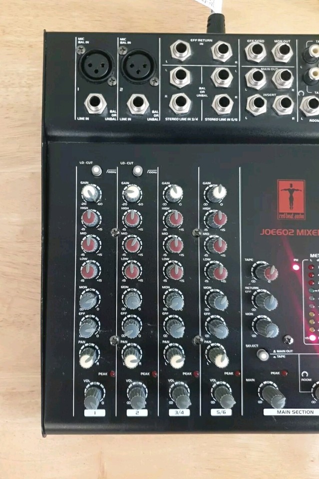 Red Beat Audio JOE602 Mixer DJ Mixer UNTESTED Power’s On | eBay UK