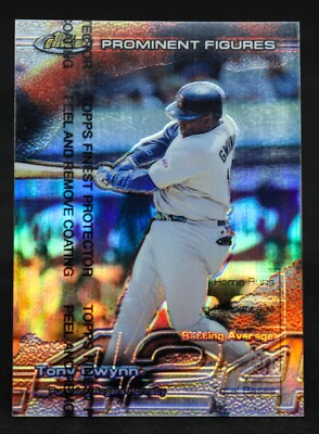 TONY GWYNN 1999 Topps Finest Prominent Figures #PF21 208/424 | eBay