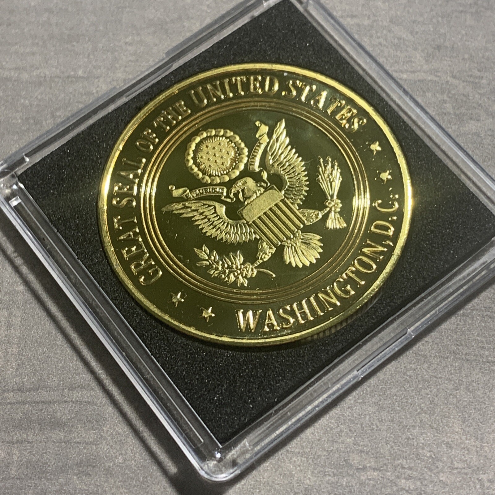 US JSOC JOINT SPECIAL OPERATIONS COMMAND Challenge Coin with Tetra Case ...