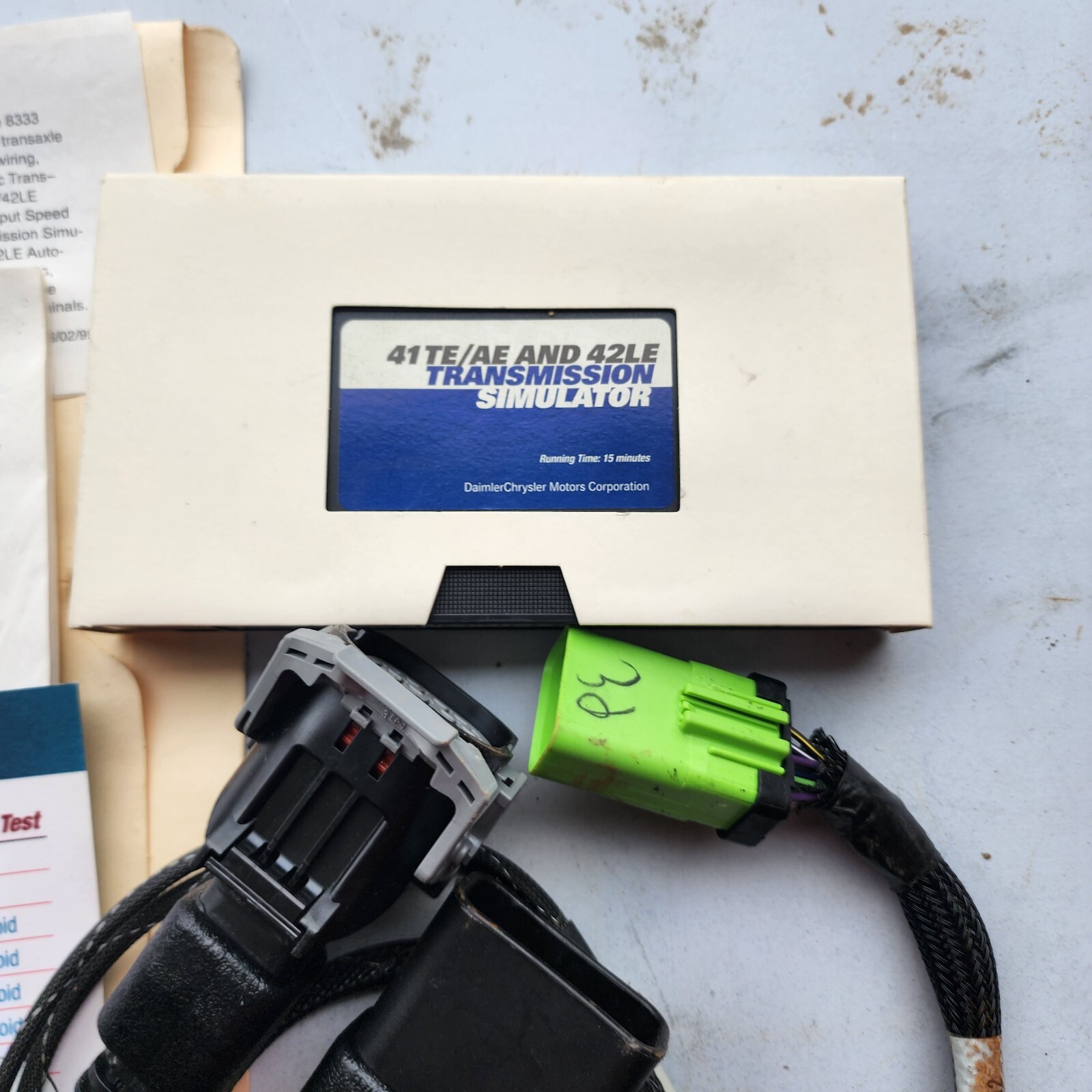 Miller Special Tool 8333 CHRYSLER 45rfe Transmission Simulator for sale ...