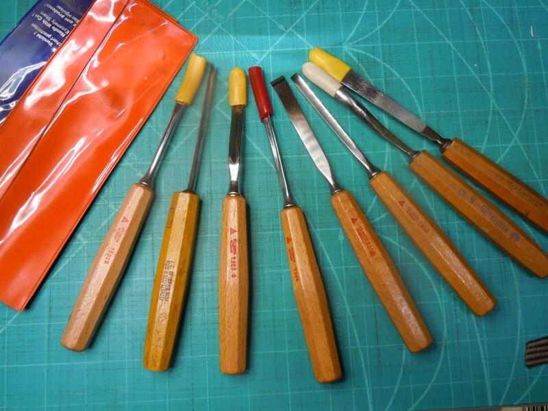 Pfeil style Wood carving set made in Solingen Germany 8 Pcs | eBay